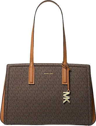 Michael Kors Femme, Sacs, Brun, Taille: ONE Size Sac Fourre-Tout Logo Laila Media