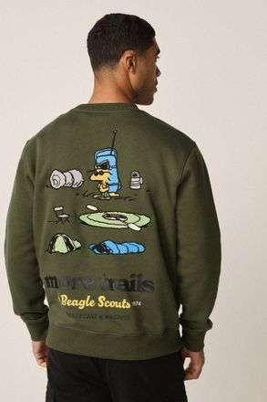 Next Sweater Lizenziertes Rundhalssweatshirt mit Grafik, Snoopy (1-tlg)