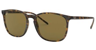 Ray-Ban Herren 0rb4387 Sonnenbrille, Braun (Havana), 55 EU