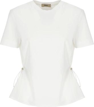 Herno Femme, Tops, Blanc, Taille: 40 FR T-Chemises