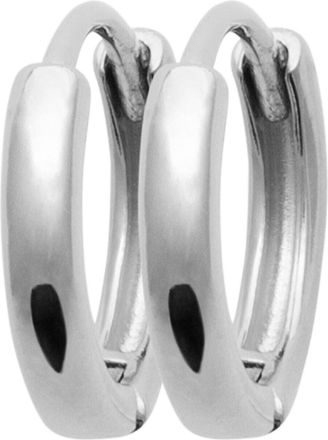 Brillaxis Boucles doreilles cr&eacute;oles argent 12 mm