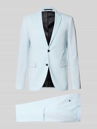 Lindbergh Slim Fit Anzug mit 2-Knopf-Sakko
