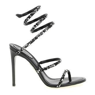 Rene Caovilla Femme, Chaussures, Noir, Taille: 41 EU Cleo Sandale