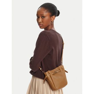 Tory Burch Handtasche Tory Burch Romy Small 171002 Braun