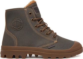 Palladium Schn&uuml;rschuhe Palladium Pampa Zip Wl Pilot 74977-242-M Dunkelbraun