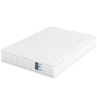 Yaheetech Matelas à Ressorts Ensachés 140x200cm, Épaisseur 23 cm, Soutien en 7 Zones, Matelas Épais de Couchage, Haute Densité, Mousse à Mémoire Forme, Respiran