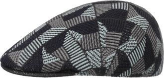 Kangol Tiled 507 Flatcap Schirmm&uuml;tze Schieberm&uuml;tze Damen/Herren - mit Schirm Winter Herbst-Winter - S (54-55 cm) t&uuml;rkis