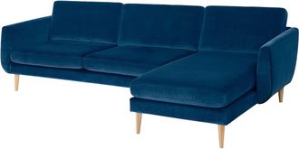 IKEA SMEDSTORP 4er-Sofa mit Récamiere