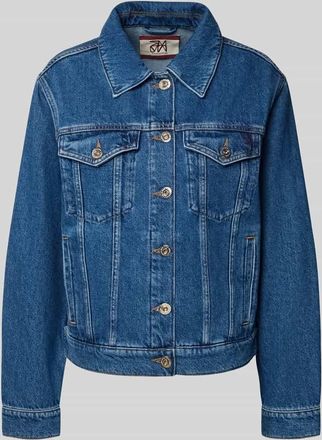 Mos Mosh Jeansjacke mit Brusttaschen Modell Saima