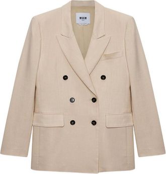 Msgm M. S.G. M. Blazer - Beige