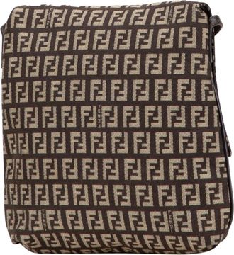 Fendi Sac bandouli&egrave;re doccasion - Femme - Pre-owned - Brun - Taille: ONE Size
