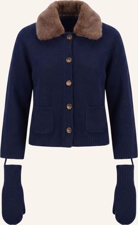 Gerard Darel Strickjacke Rhiza blau