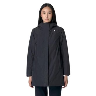 K-Way Femme, Vestes, Bleu, Taille: 36 FR Sophie Soft Touch Lungo