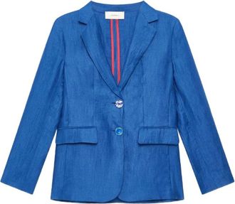 Maliparmi Maliparmi, Femme, Vestes, Bleu, Taille: 44 FR Maliparmi Vestes