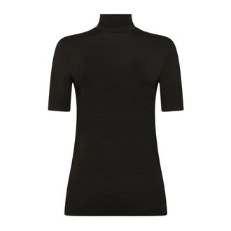 Wolford Aurora Kurzarm-Oberteil - - Tops - Damen - Schwarzk - S