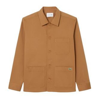 Lacoste Corduroy Overshirt - - Jackets - Herren - Braun - 2XS