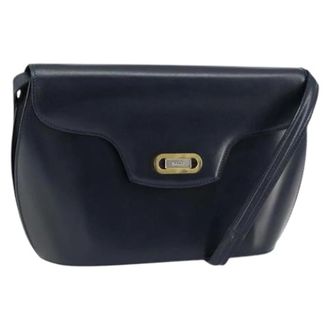 Bally Pre-owned Leder Umh&auml;ngetasche - - Pre-owned - Damen - Blau - ONE SIZE