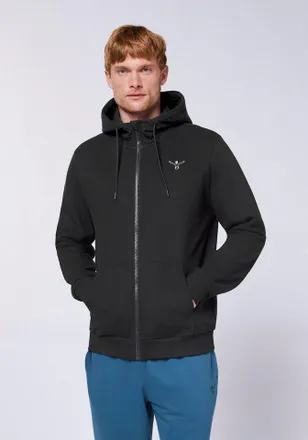 Chiemsee Kapuzensweatshirt - mit gro&szlig;em, tonalen Rubberprint auf dem R&uuml;cken
