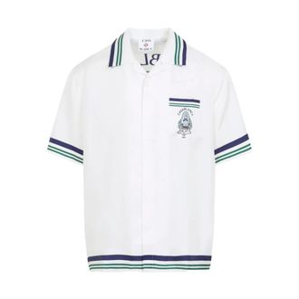 Casablanca Short Sleeve Shirts - - Shirts - Herren - Wei&szlig; - M