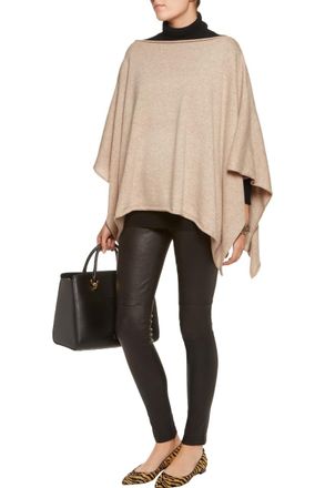 Madeleine Thompson Beige Cashmere Cape Size M