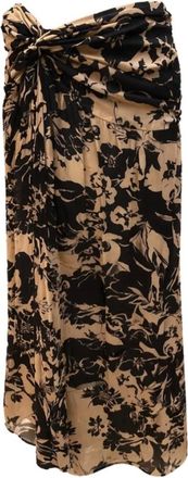 Simona Corsellini Femme, Jupes, Multicolore, Taille: 42 FR gonne Viscosa