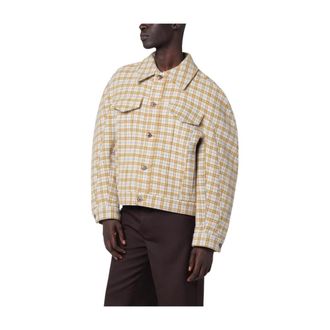 S&eacute;fr Matthieu Jacket - - Jackets - Herren - Beige - XL