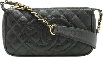 Chanel Sac bandouli&egrave;re Matelass&eacute; Pre-owned - Femme - Pre-owned - Noir - Taille: ONE Size