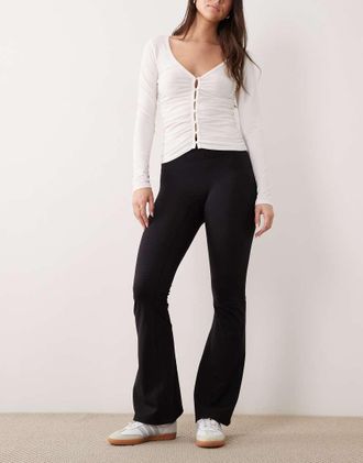 Cotton On Active - Pantalon &eacute;vas&eacute; sculptant ultra-doux - Noir