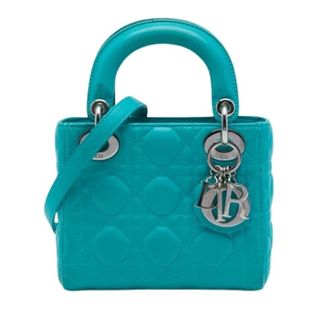 Dior Pre-owned Mini Lady - Femme - Pre-owned - Bleu - Taille: ONE Size