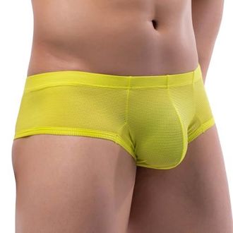 Generic String Homme sous Vetement Homme Sexy &Eacute;rotique Jockstrap Brief Mesh Respirant Taille Basse Coupe Classique Confort Optimal pour Maison Loisirs Ou Acti