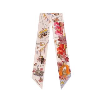 Ferragamo Jungle Party Seidenstola - - Accessories - Damen - Mehrfarbig - ONE SIZE