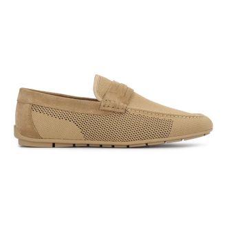 Kazar Kazar Beige Stoff- und Wildleder-Mokassins - - Shoes - Herren - Beige - 45 EU