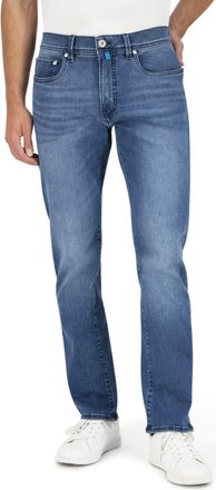 Pierre Cardin Herren Jeans Lyon Tapered | Männer Hose | Tapered Fit | Blue Used Buffies Washed | Blue Used Buffies 8048 13 6824 | 40W - 34L