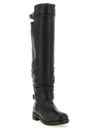 Jimmy Choo London Biker KB Boot - Black