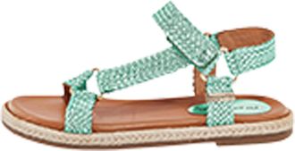 Les Tropeziennes LES TROPEZIENNES PAR M. BELARBI Damen Hipsto Sandale, Aqua Metal, 41 EU