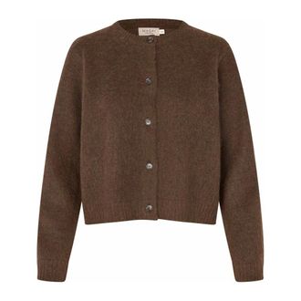 Masai Cardigan &agrave; manches longues - Femme - Pulls - Brun - Taille: 40 FR