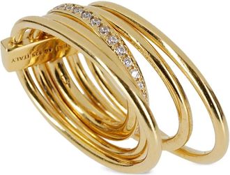 Panconesi Femme, Accessoires, Jaune, Taille: L Solar Crystal Ring