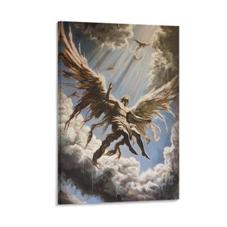 Generic The Fall of Icarus Painting Vintage Leinwand Poster Wandkunst Dekor Drucke Poster Moderne Leinwand Kunst Bilder F&uuml;r Wohnzimmer Schlafzimmer 20x30inch(