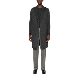 Lardini Homme, Manteaux, Gris, Taille: XL Manteaux croisés