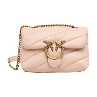 Pinko Pinko - Love Baby Puff - Femme - Sacs - Beige - Taille: ONE Size