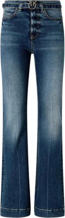 Pinko Pinko, Femme, Jeans, Bleu, Taille: W26 Flora Flare Jeans