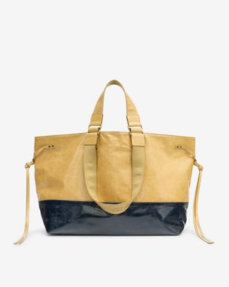 Isabel Marant Sac Wardy - Femme - Beige-marine - Isabel Marant
