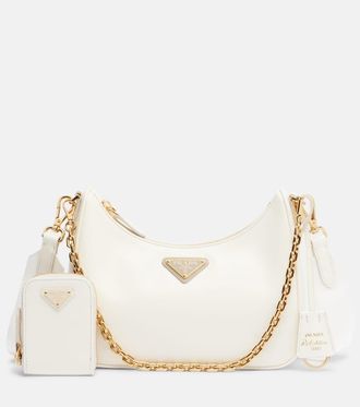 Prada Schultertasche Re-Edition 2005 aus Leder