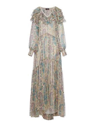 Etro Maxi Robe - Multicolore