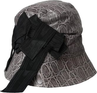 Dolce & Gabbana Femme, Accessoires, Gris, Taille: 56 CM Bucket Hat