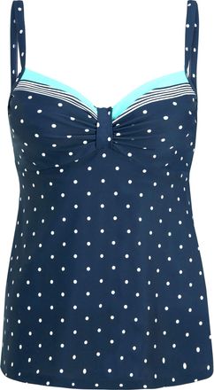 Lascana Damen B&uuml;gel-Tankini-Top bauchbedeckend, Miederverst&auml;rkung, verstellbare Tr&auml;ger, atmungsaktiv, hoher entspannte Stunden am Strand