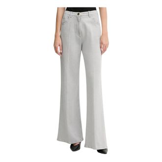 Forte_Forte Weite High-Waist Jeans - - Jeans - Damen - Grau - S