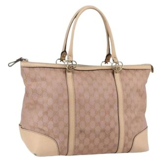 Gucci Sac &agrave; main vintage en toile Pre-owned - Femme - Pre-owned - Rose - Taille: ONE Size