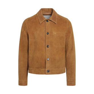 Ami Jacke mit Kn&ouml;pfen - - Jackets - Herren - Braun - M
