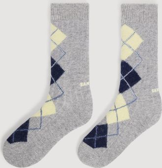Sandro Argyle-Socken mit Strassbesatz